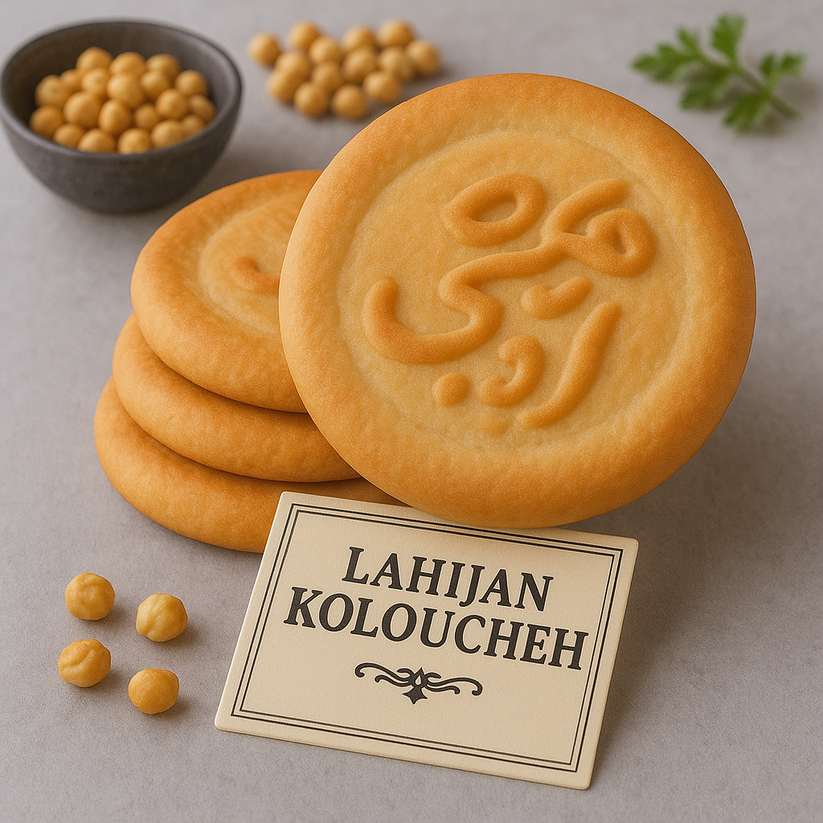 Buy Lahijan Koloocheh – Persian Walnut Cookies (20 Pieces) – Pure Saffron